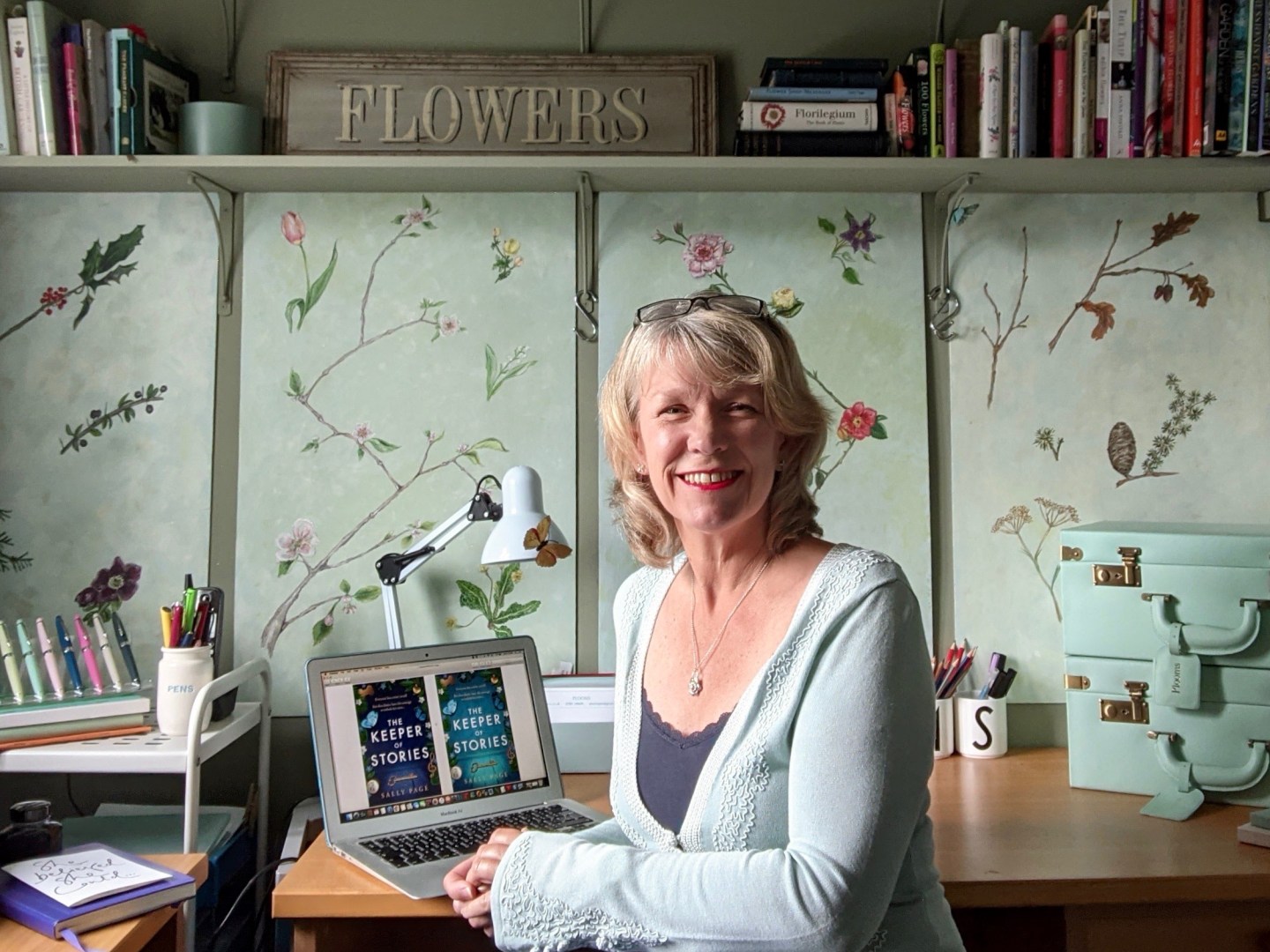 Sally Page – Author. Lover of Flowers & Fountain pens. Sometime painter.